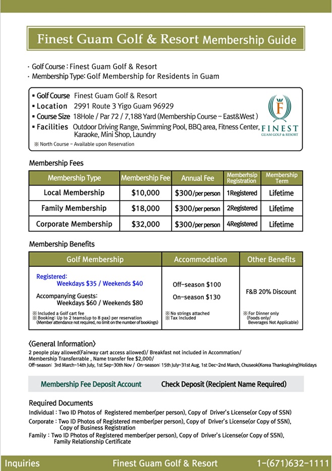FINEST GUAM GOLF & RESORT